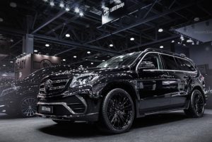 Custom Mercedes GLS Black Crystal SUV by Larte Design